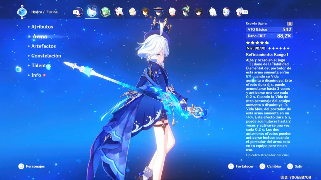 Genshin Impact – Build para Furina - GamingLog