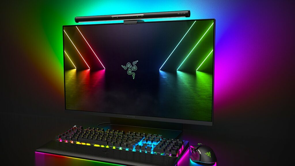 Razer presenta su barra de luz para monitores: Razer Aether Monitor ...