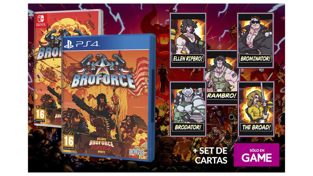 Reserva BROFORCE en GAME y llévate un set de cartas exclusivo - GamingLog